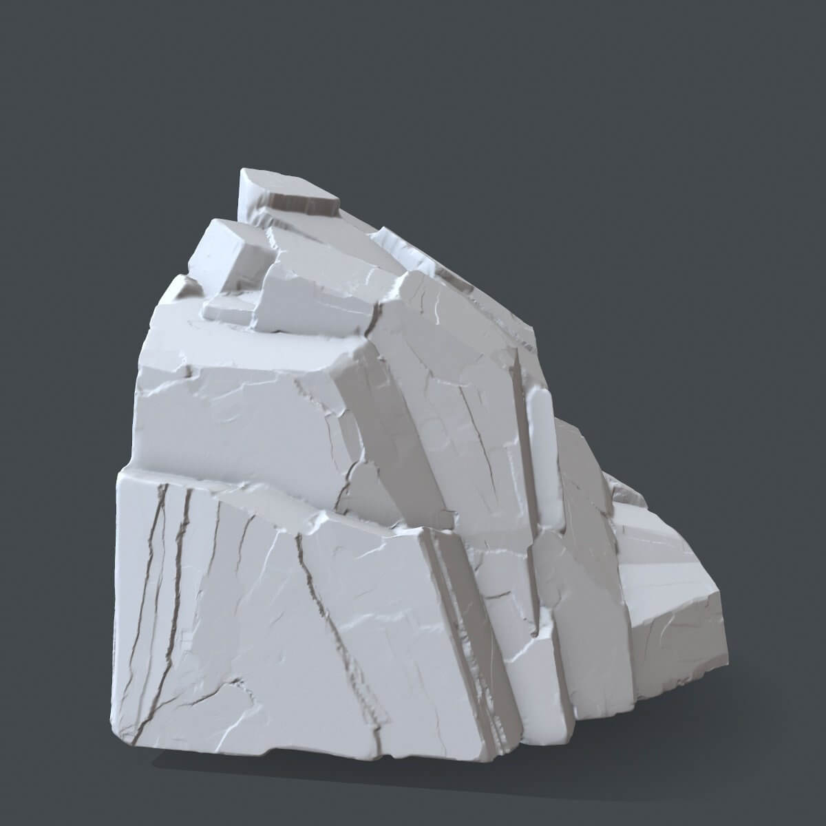 Print Rock 8 - Print Ready 3D Model by icekazim