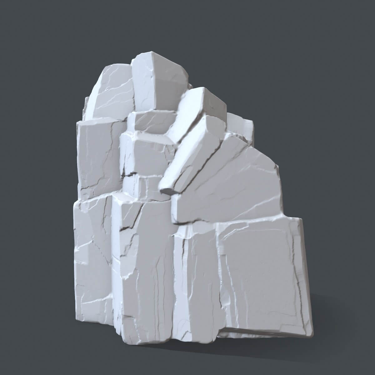 Print Rock 8 - Print Ready 3D Model by icekazim