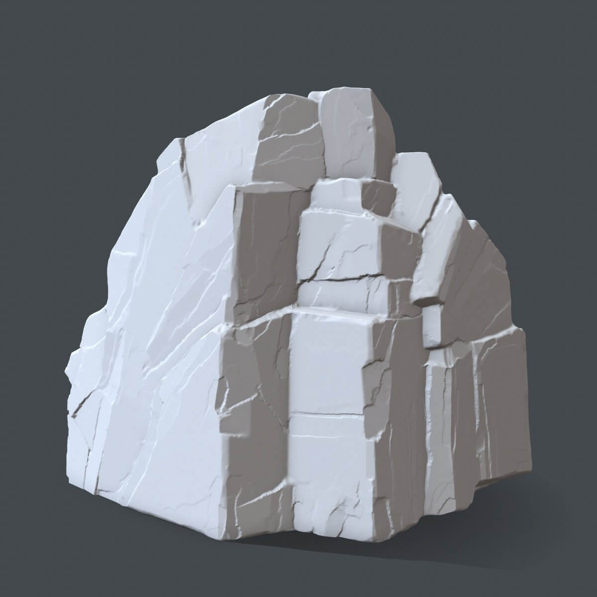 Print Rock 8 - Print Ready 3D Model by icekazim