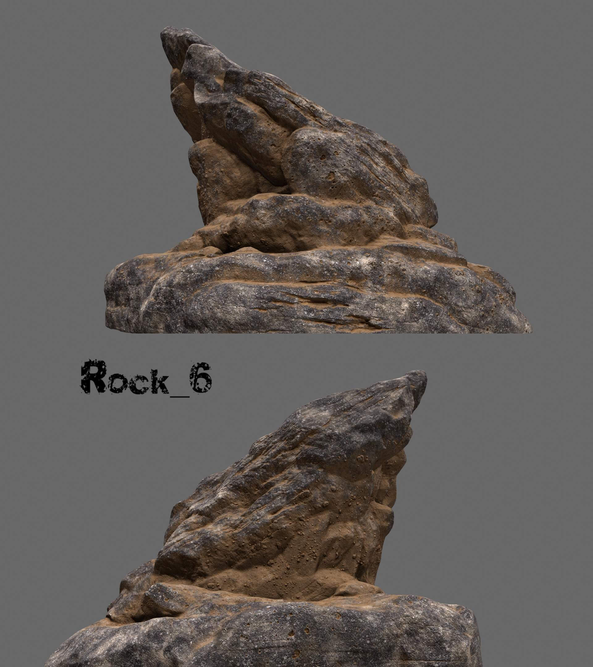 Rock Set - 3D Model by icekazim