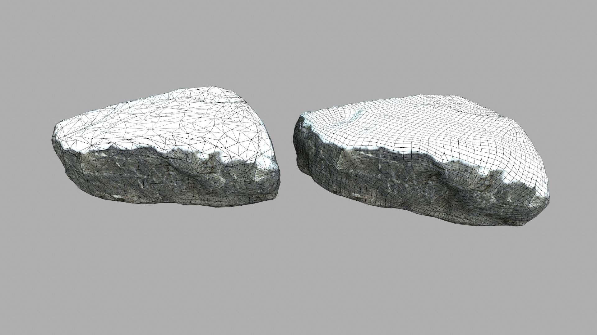 Rock Set - 3D Model by icekazim