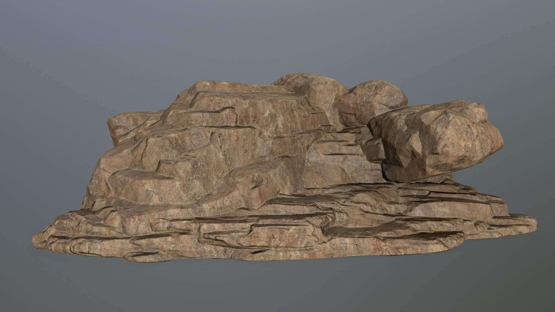 Rock set - 3D Model by icekazim