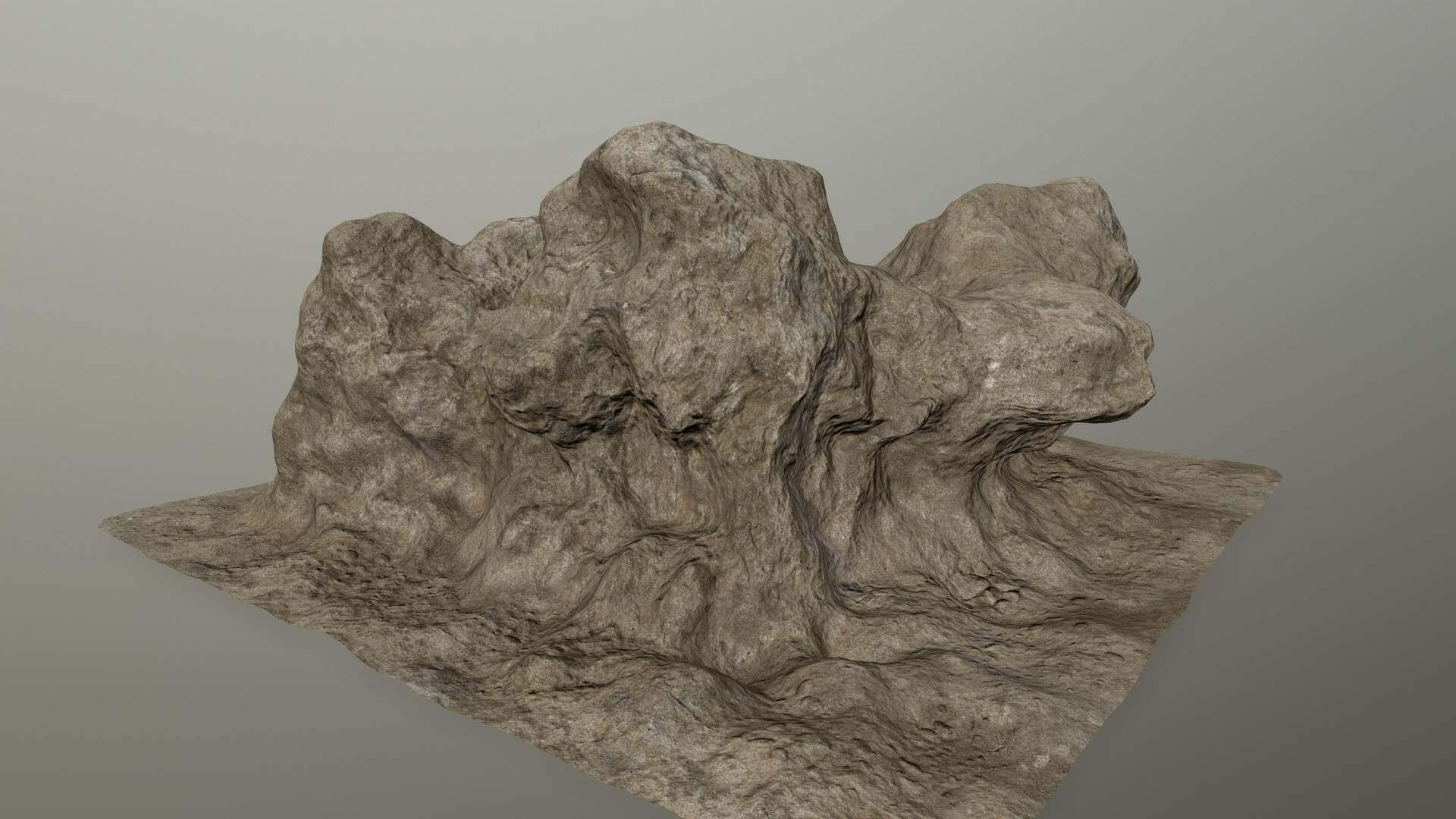 Rock - 3D Model by icekazim