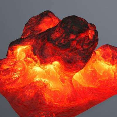 Rock - 3D Model by icekazim