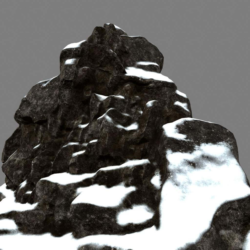 Rock - 3D Model by icekazim