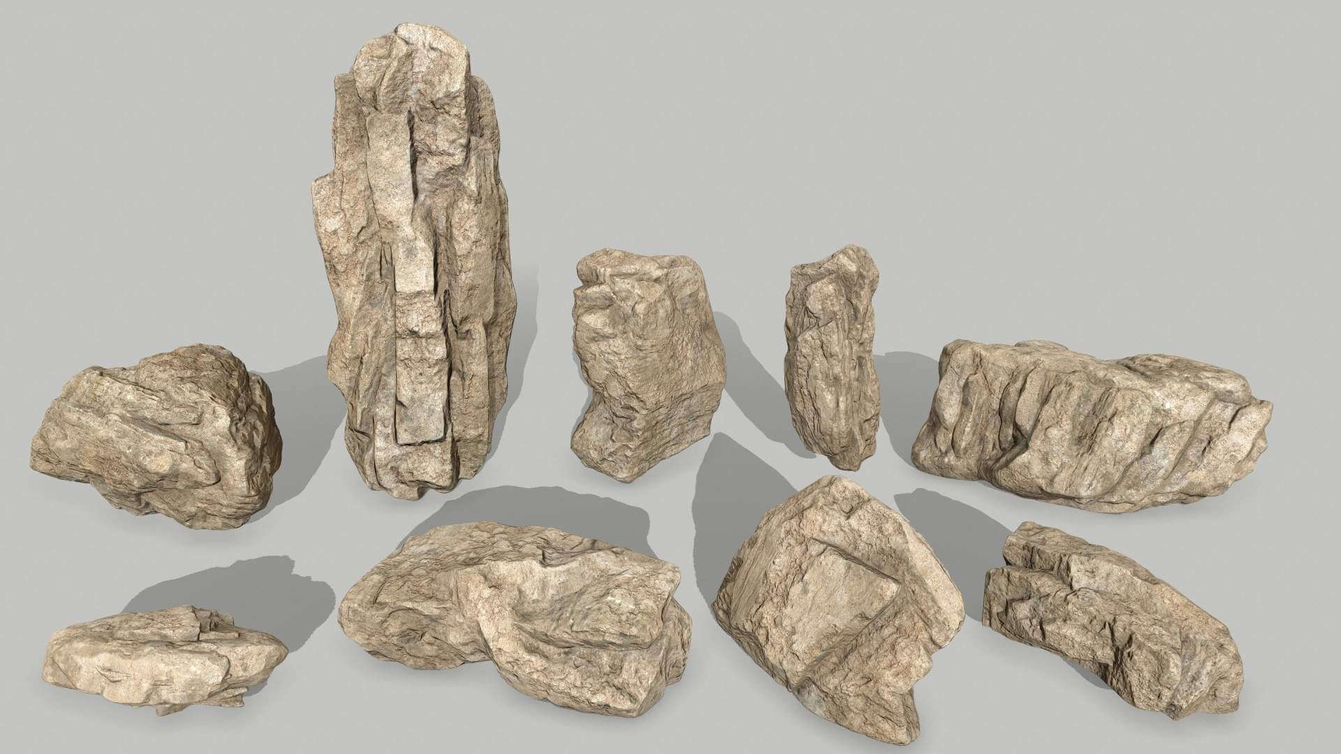 Rock - Free 3D Model by icekazim