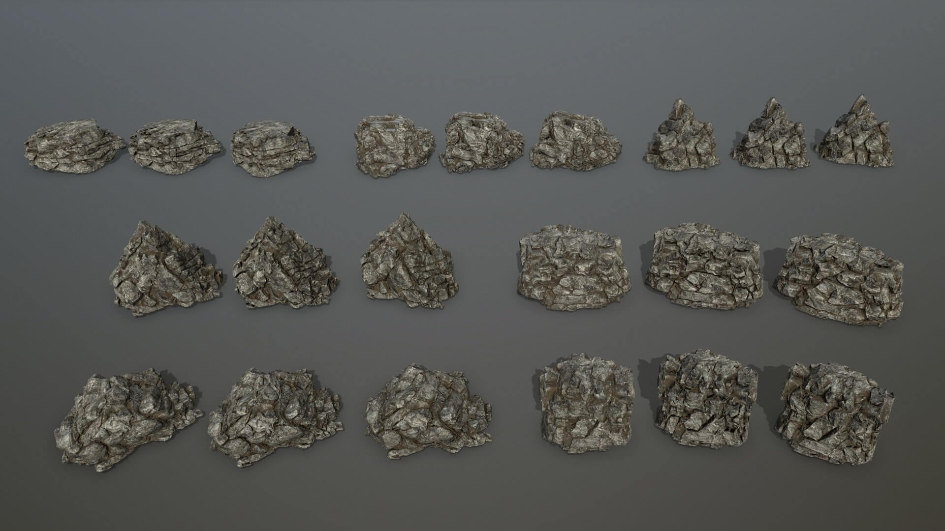 Rocks 5 - 3D Model by icekazim