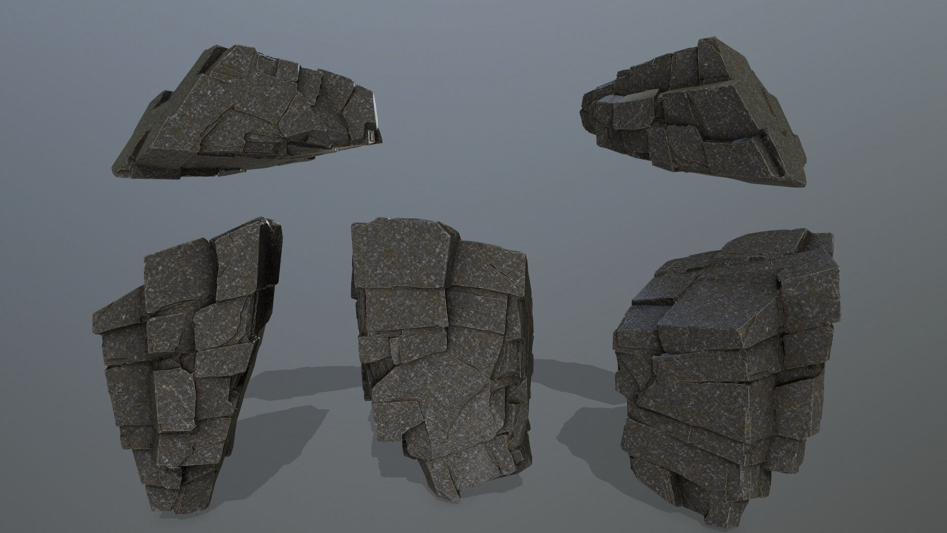 Rocks 5 - 3D Model by icekazim