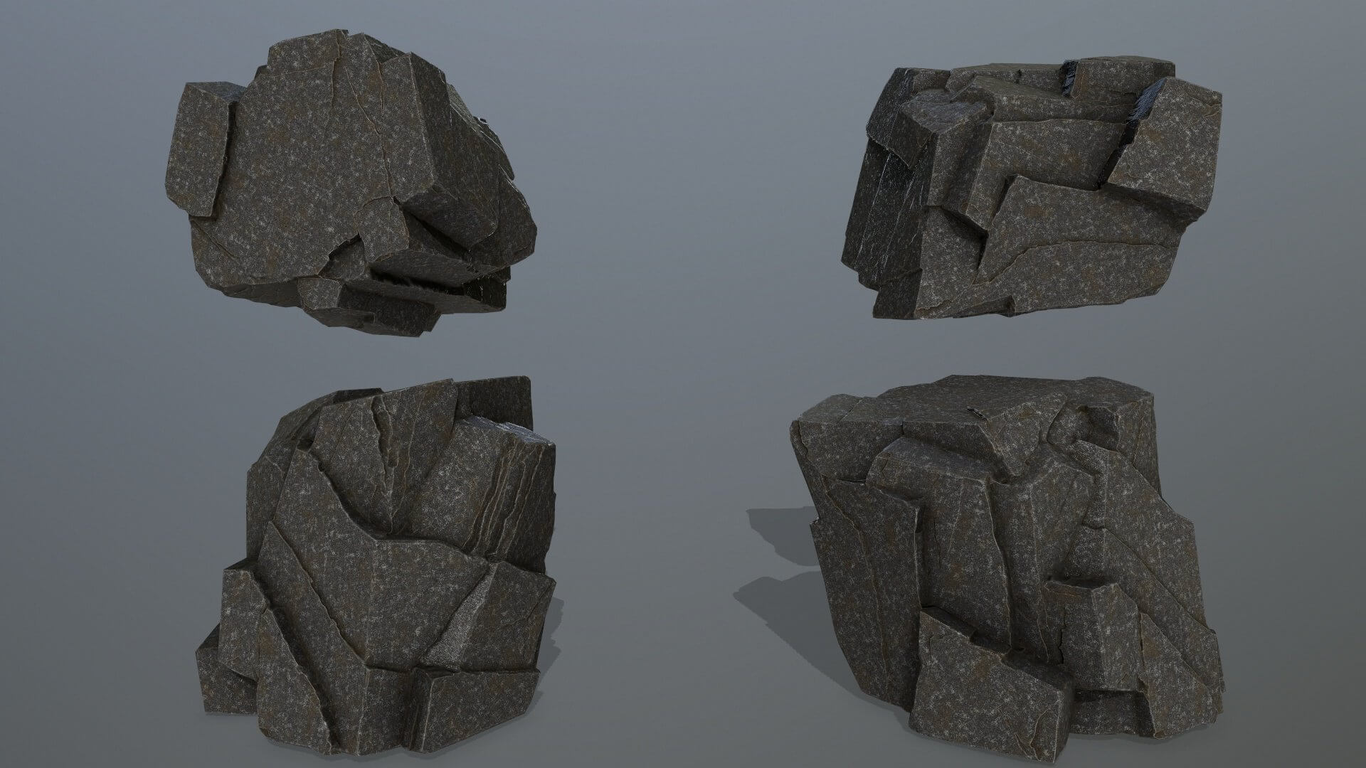 Rocks 5 - 3D Model by icekazim