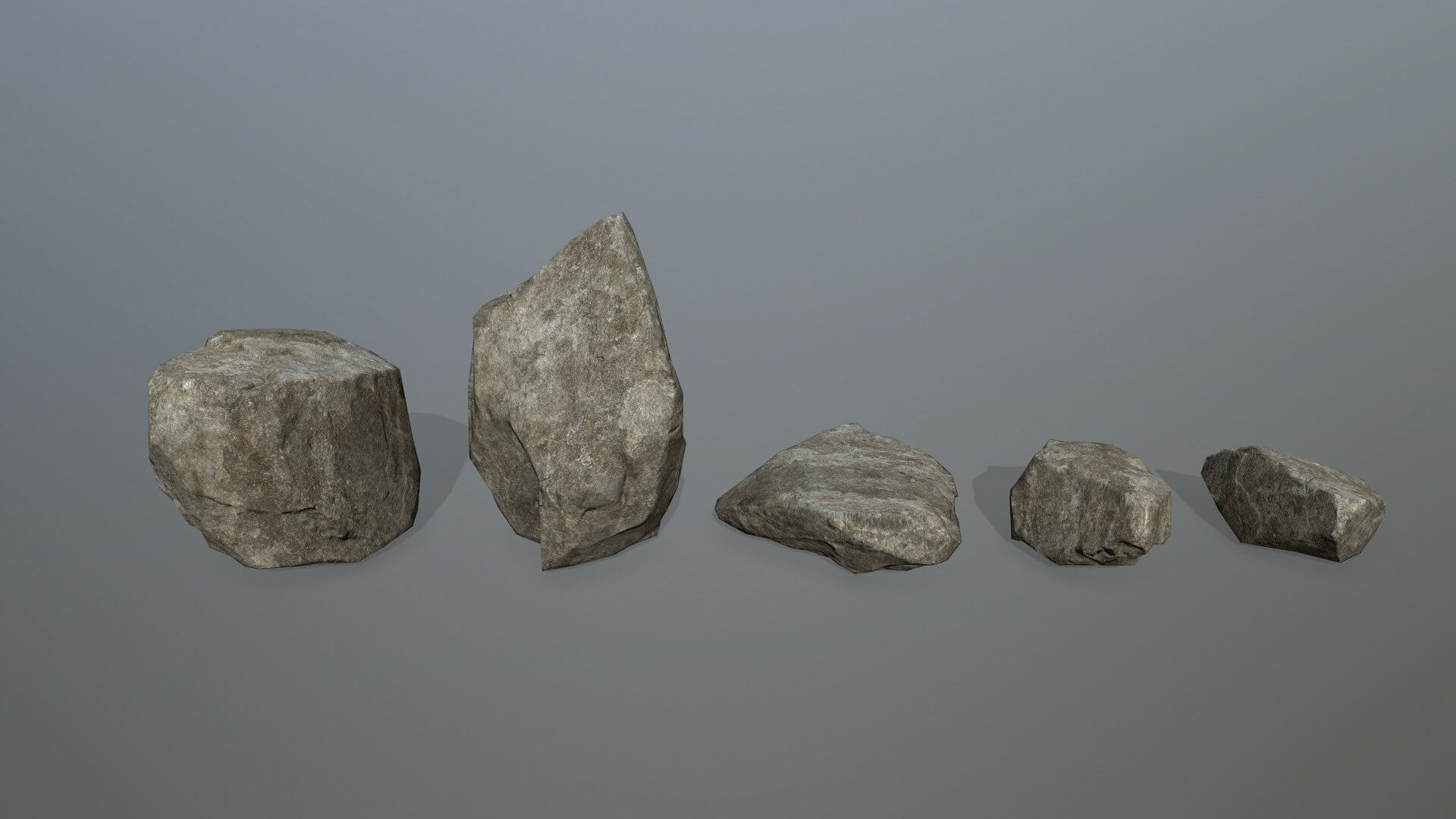 Rocks 6 - 3D Model by icekazim
