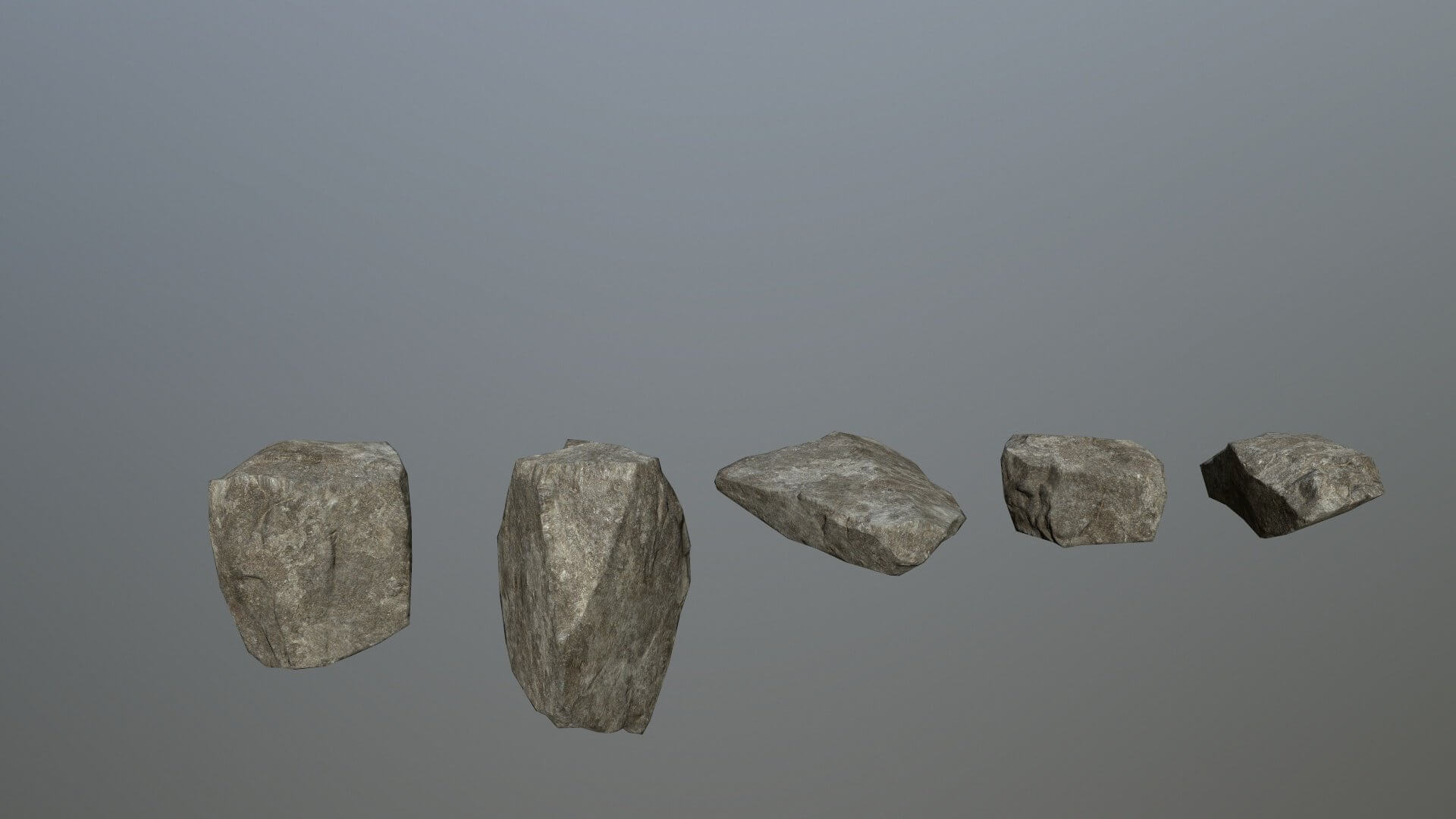 Rocks 6 - 3D Model by icekazim