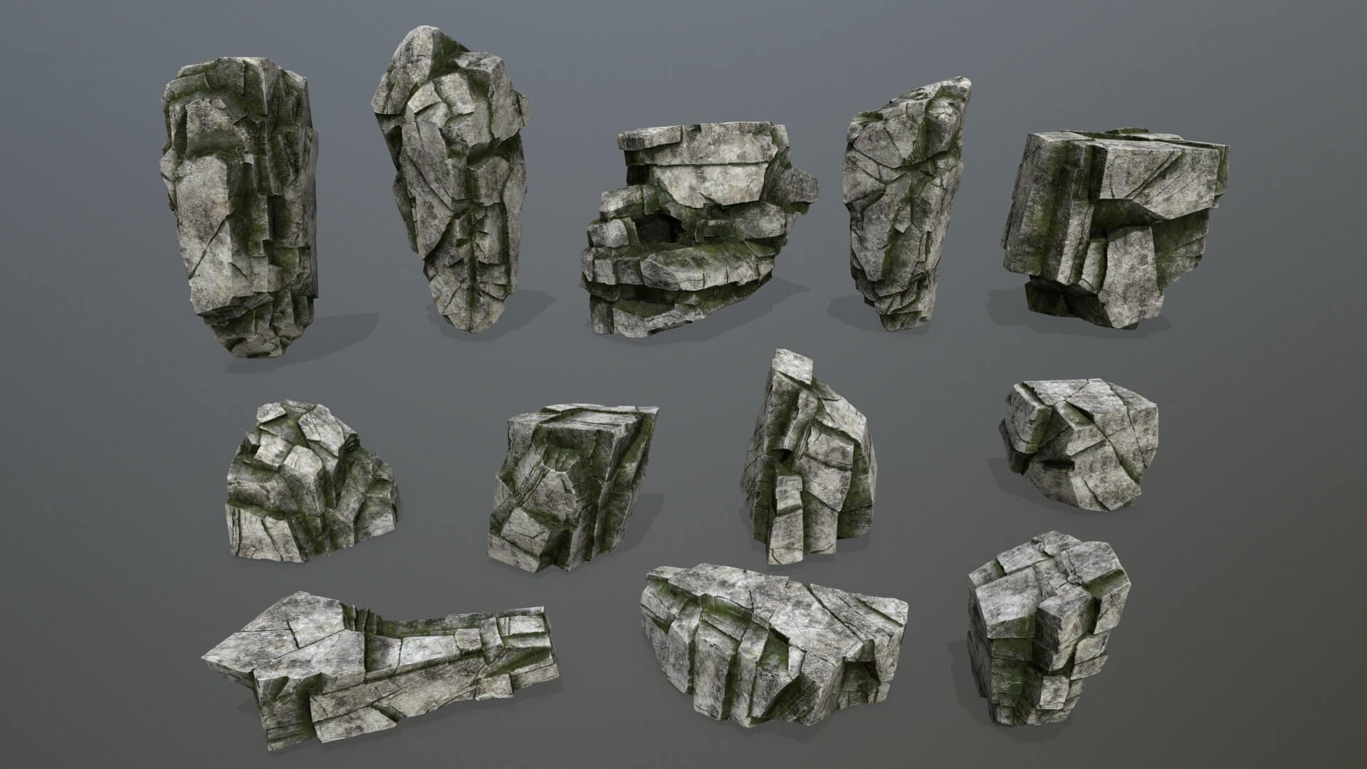 Rocks - 3D Model by icekazim