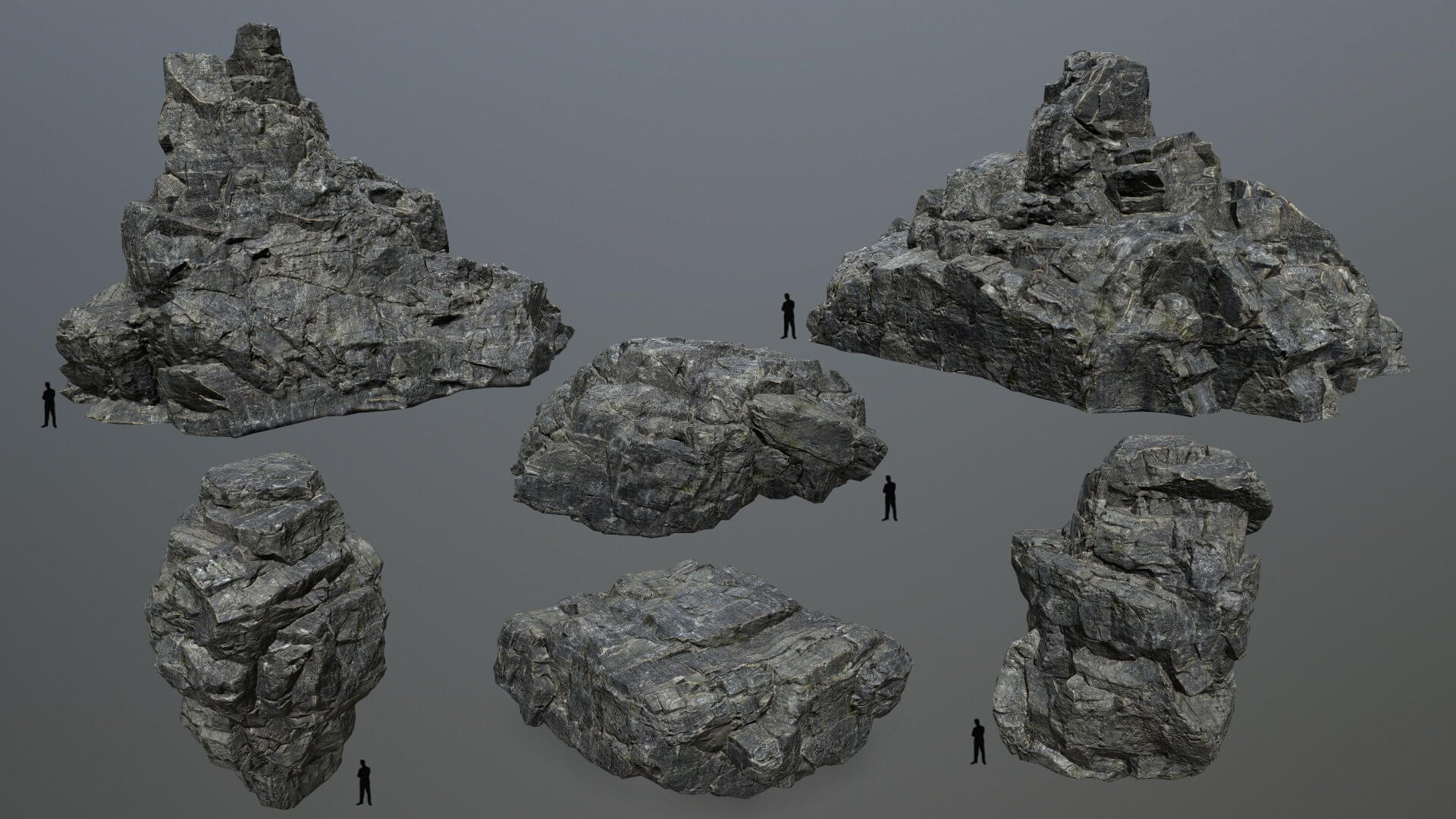 Rocks - 3D Model by icekazim