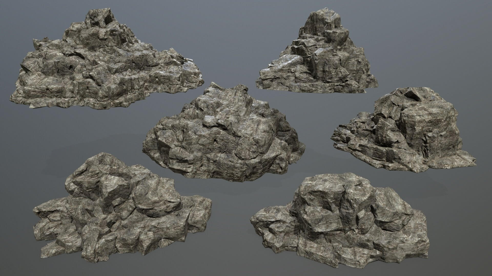 Rocks - 3D Model by icekazim