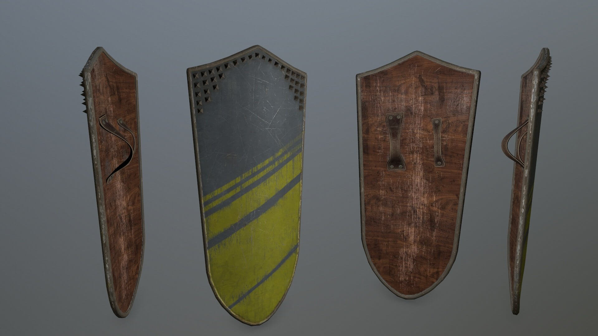 Shields - 3D Model by icekazim