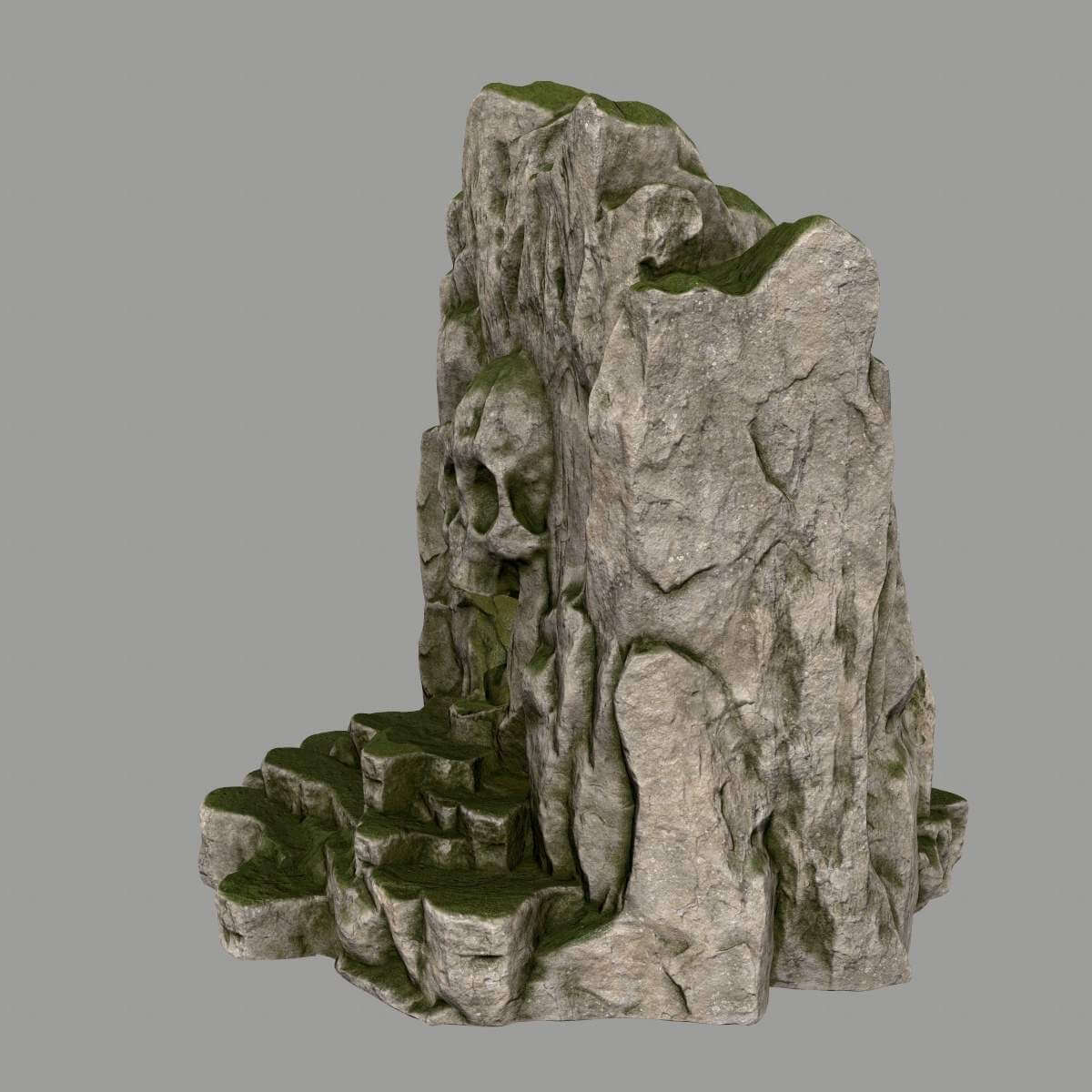 Skull Cave - 3D Model by icekazim