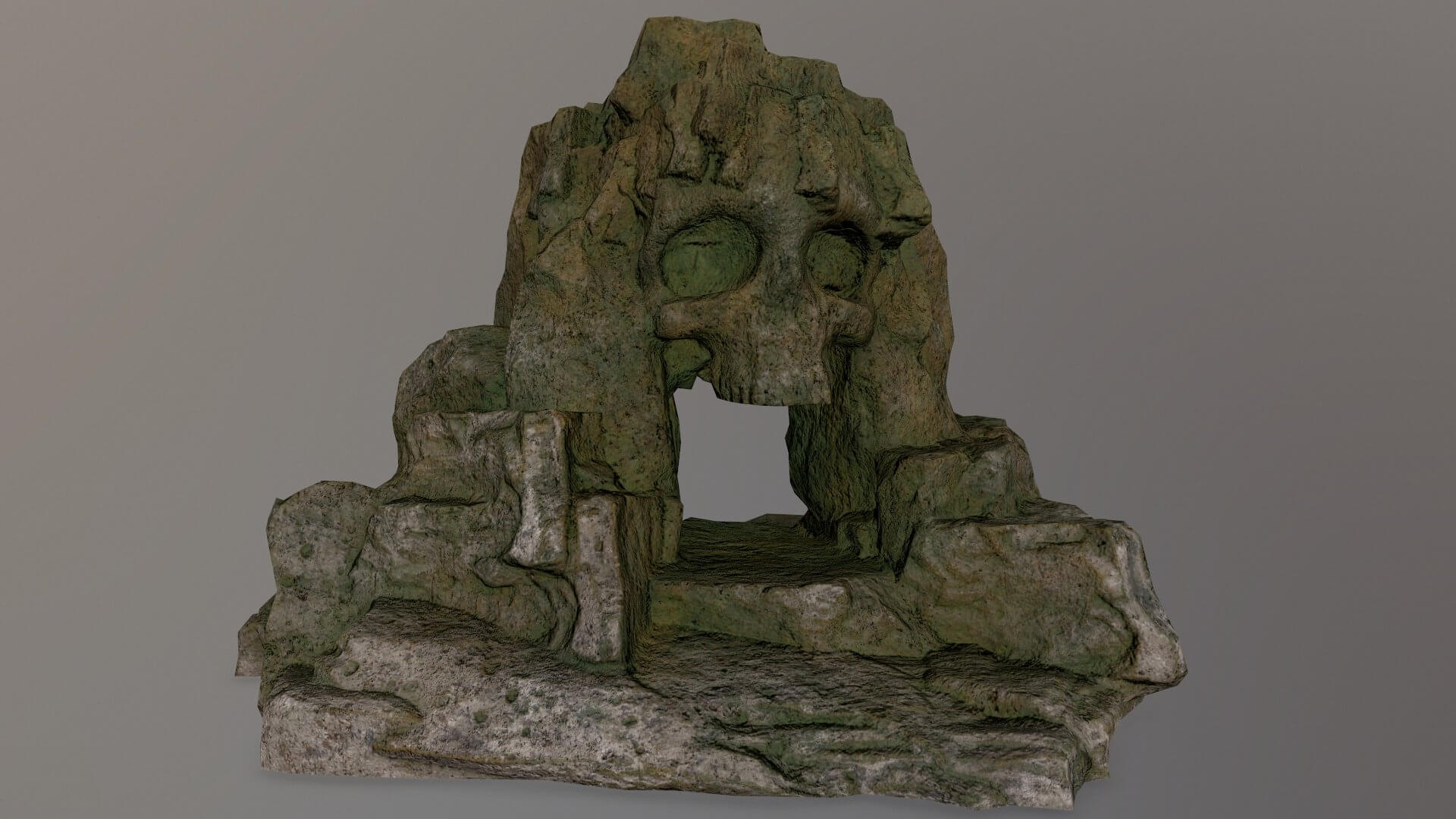 Skull Cave - 3D Model by icekazim