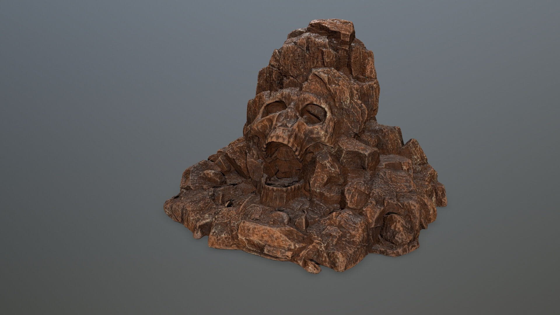 Skull Gate - 3D Model by icekazim