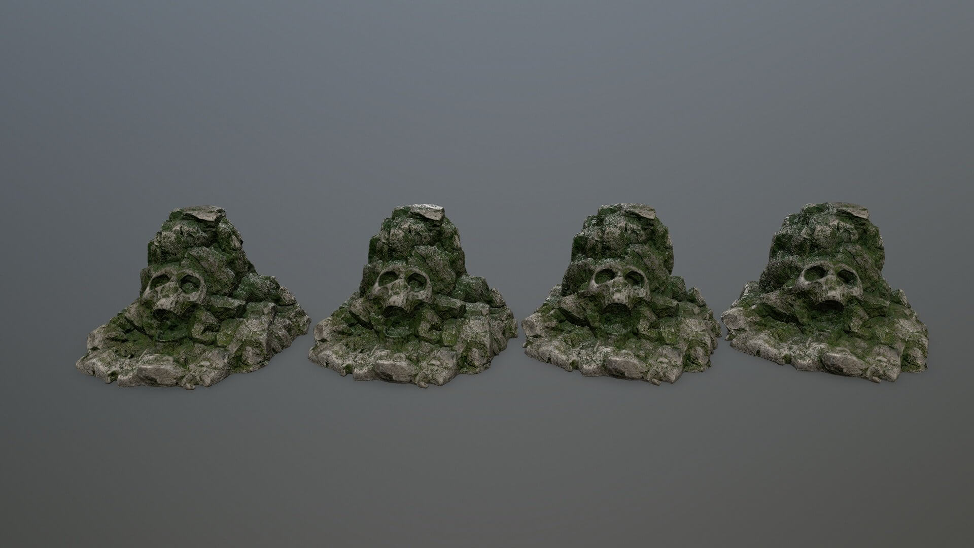 Skull Gate - 3D Model by icekazim