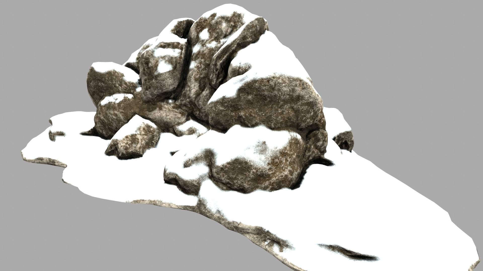 Snow Cave - 3D Model by icekazim