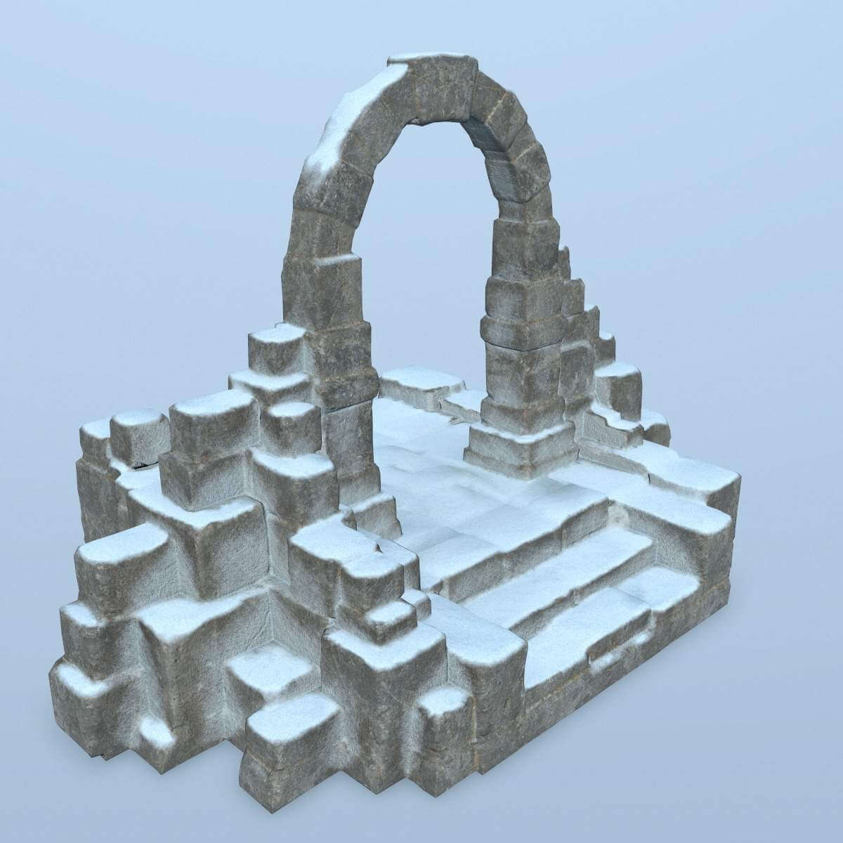 Snow Gate - 3D Model by icekazim