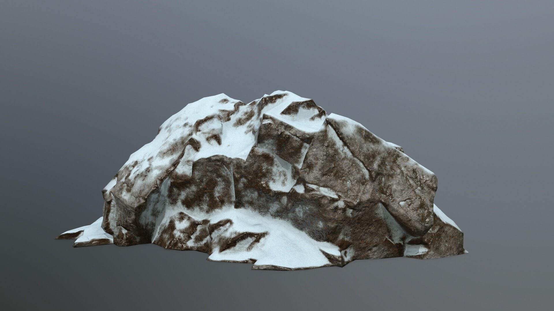 Snow Rocks - 3D Model by icekazim