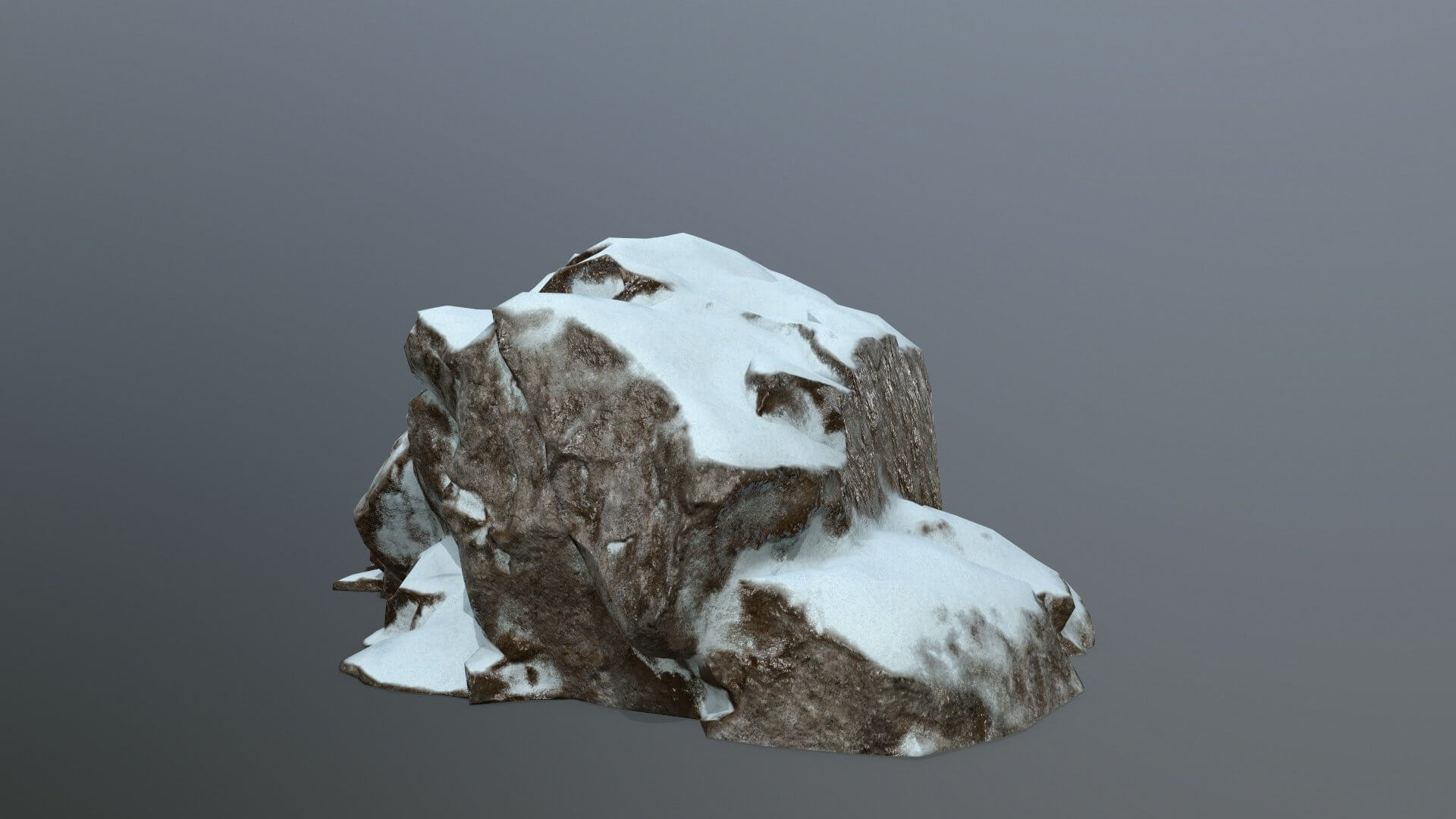 Snow Rocks - 3D Model by icekazim