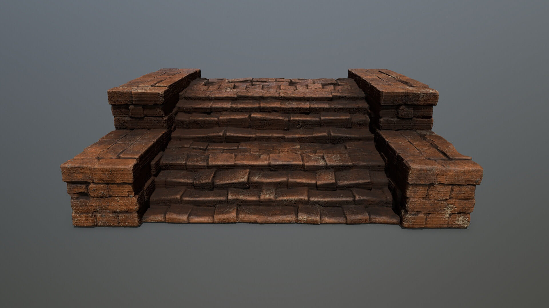Ruin Stairs - 3D Model by icekazim