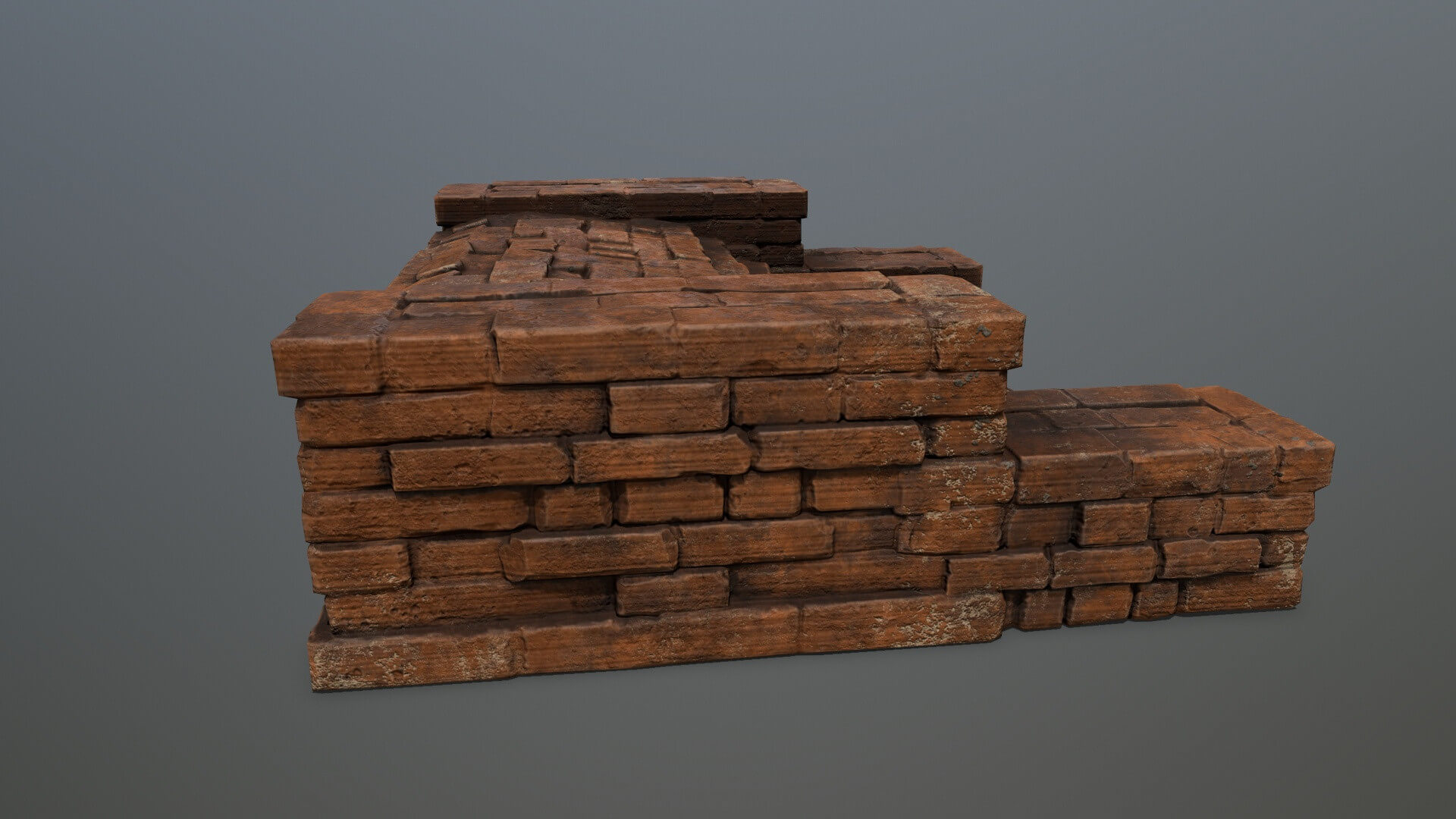 Ruin Stairs - 3D Model by icekazim