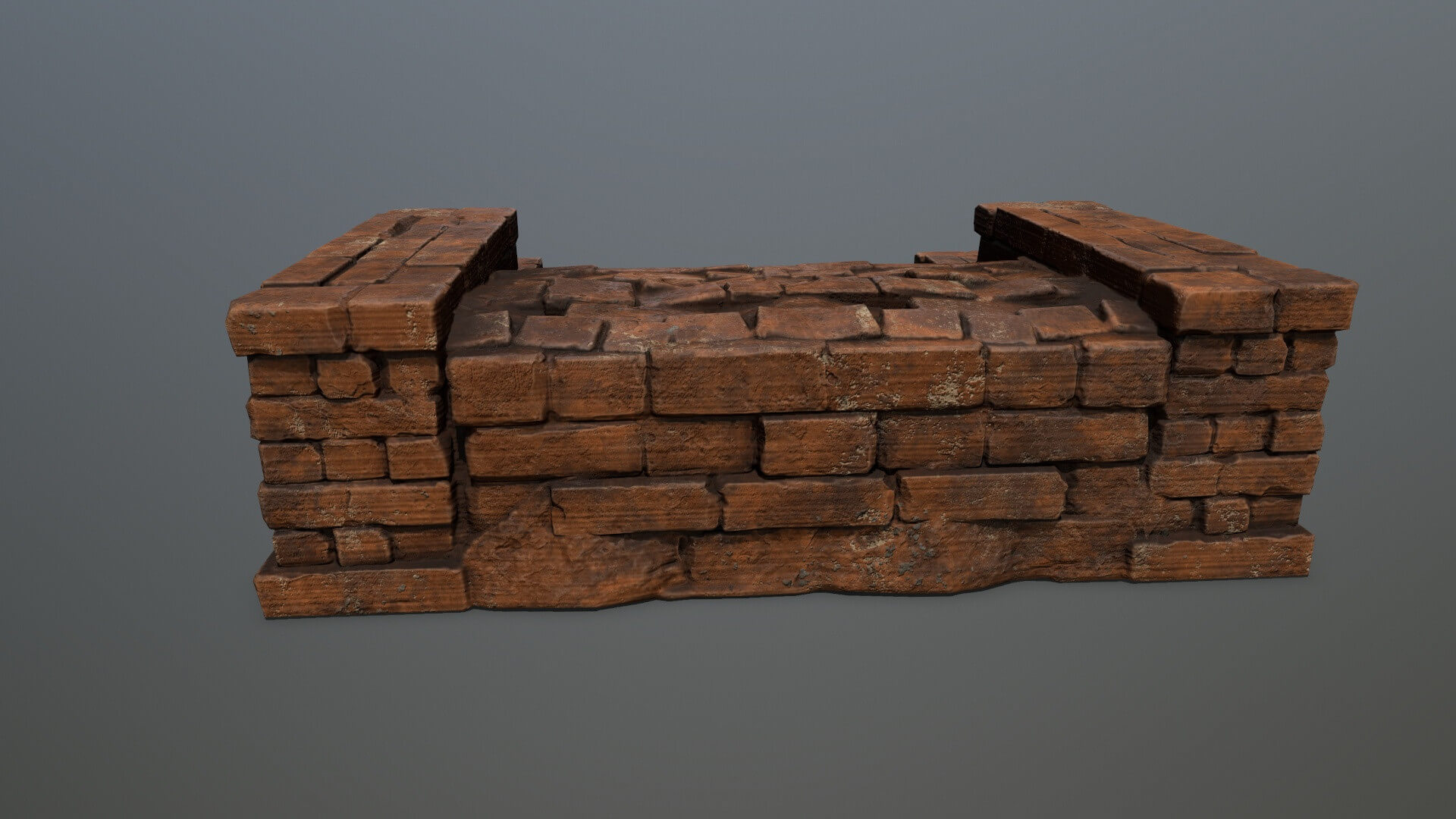 Ruin Stairs - 3D Model by icekazim