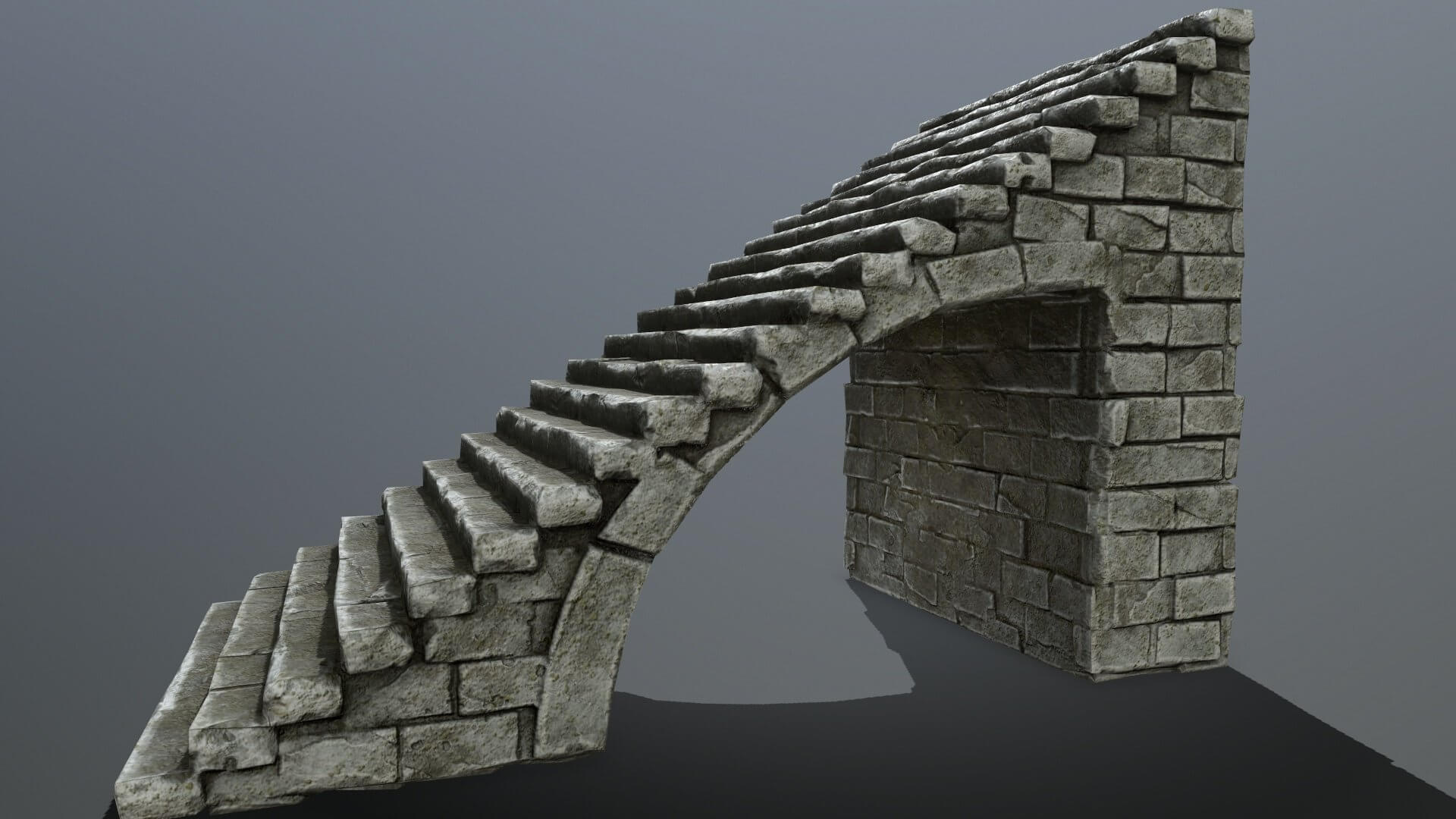Stairs - 3D Model by icekazim