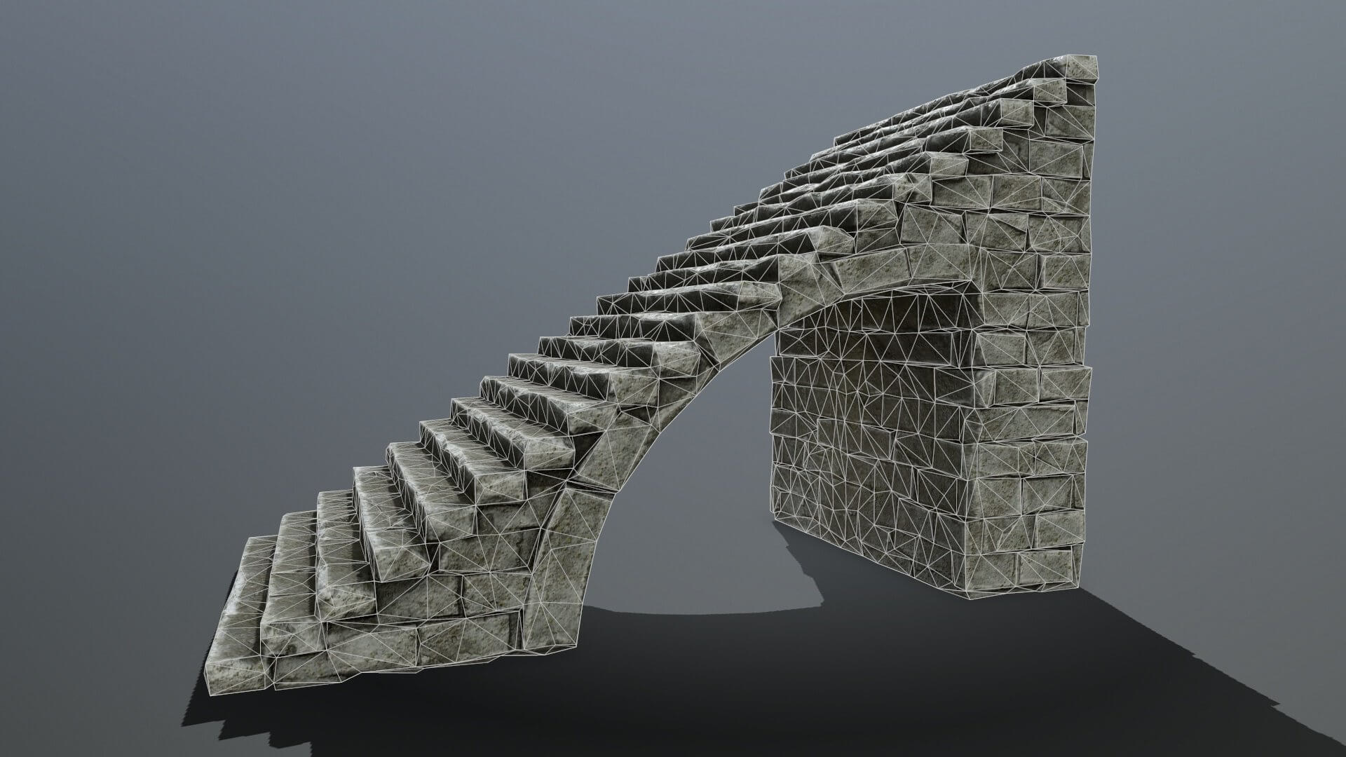 Stairs - 3D Model by icekazim