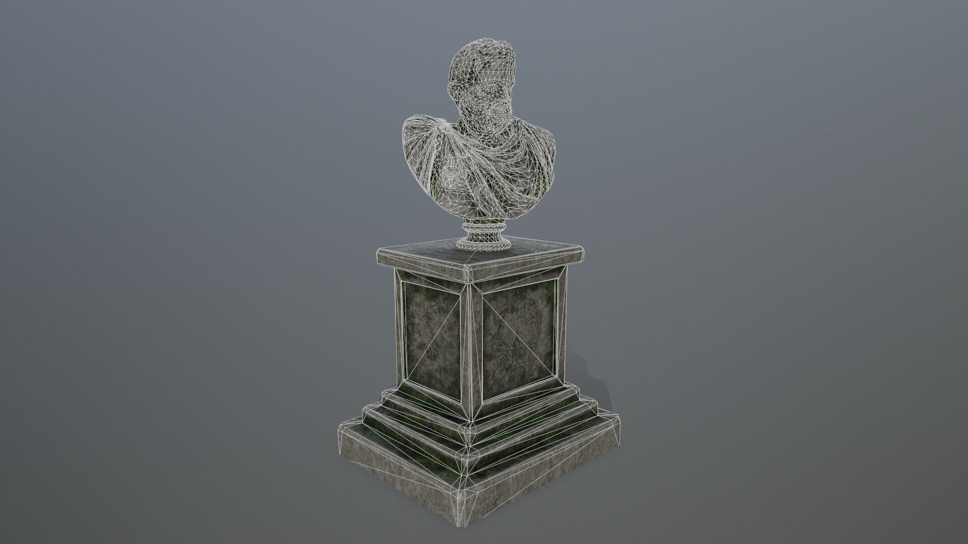 Hercules Statue - 3D Model by icekazim