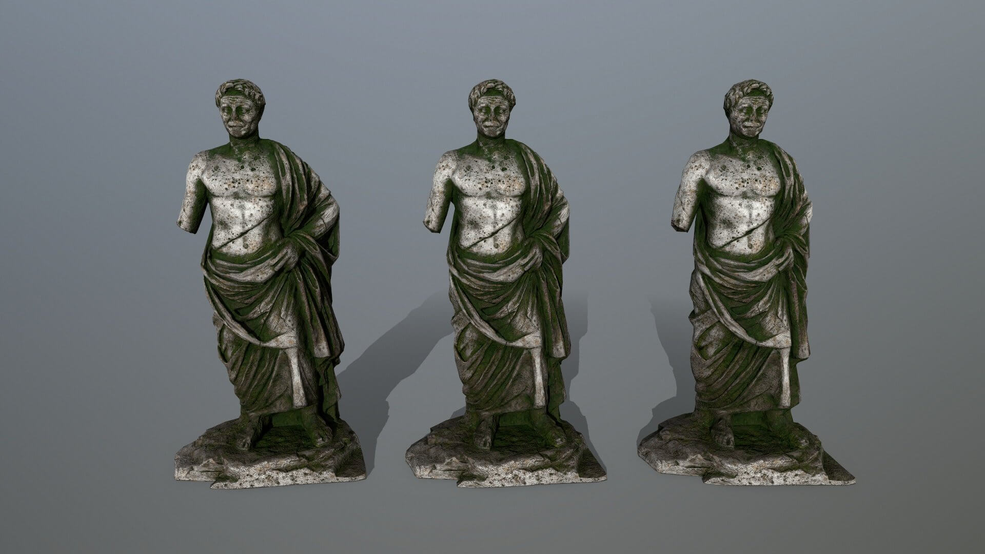 Statue 3 - 3D Model by icekazim