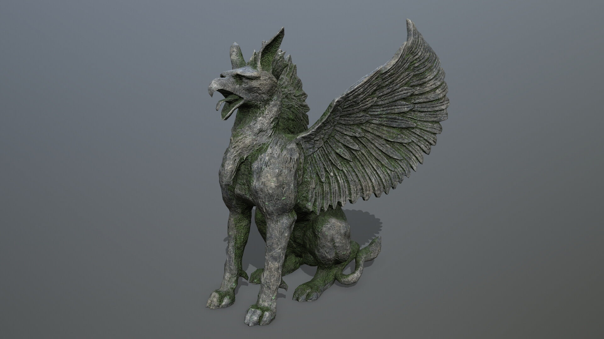 Statue Creature - 3D Model by icekazim