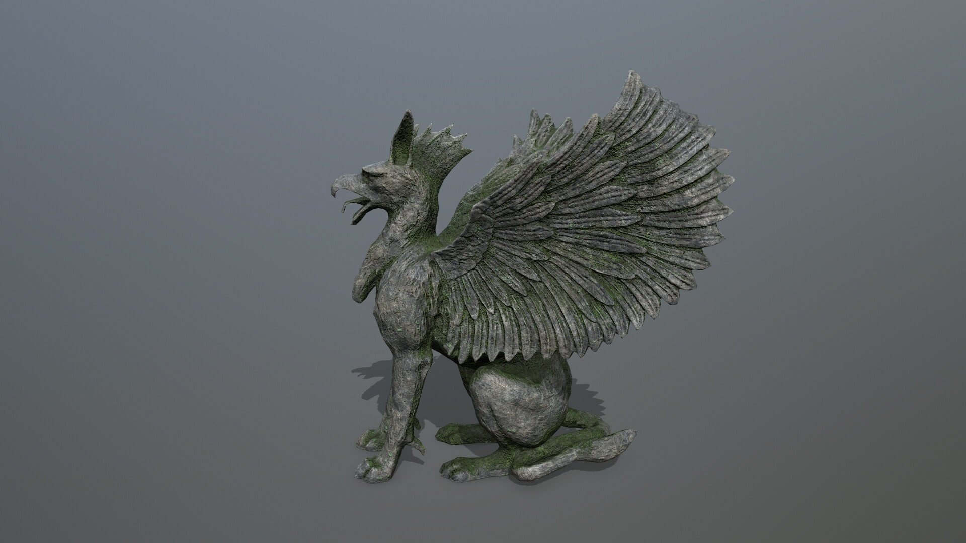 Statue Creature - 3D Model by icekazim
