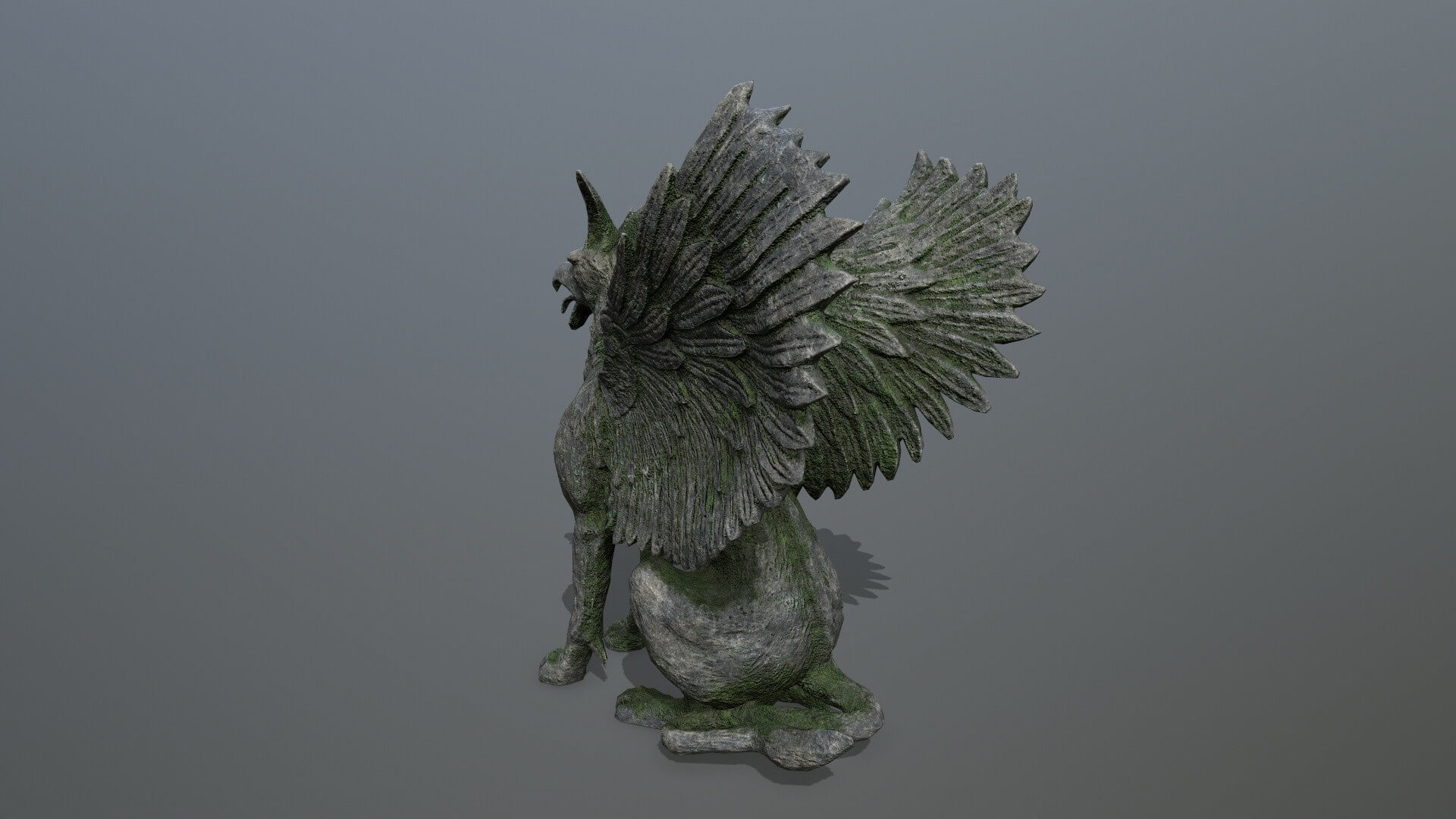 Statue Creature - 3D Model by icekazim