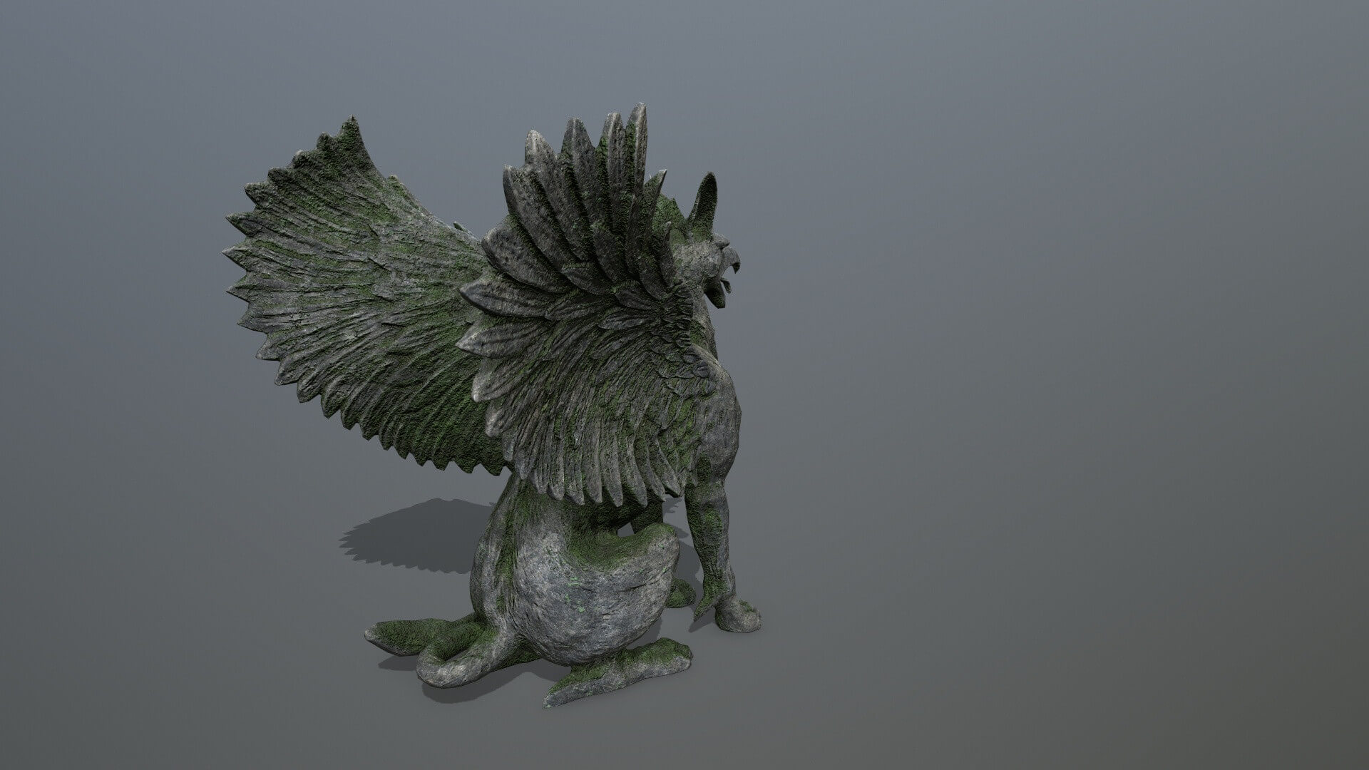 Statue Creature - 3D Model by icekazim