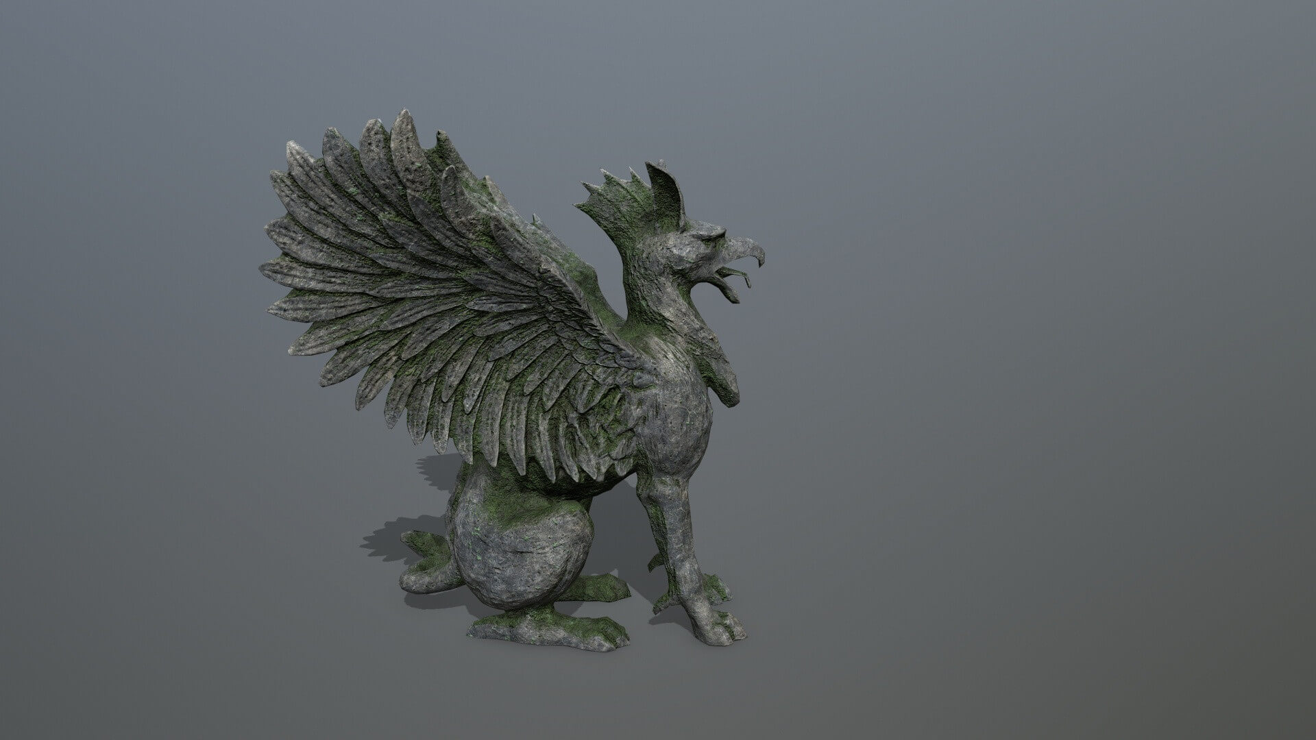 Statue Creature - 3D Model by icekazim