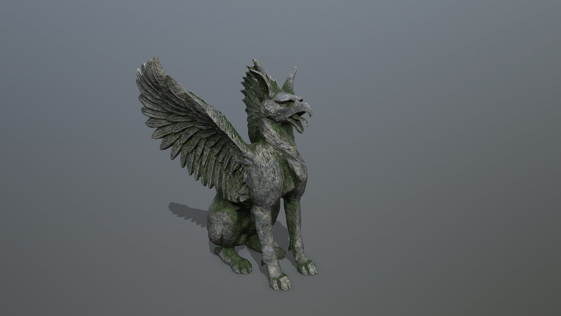 Statue Creature - 3D Model by icekazim