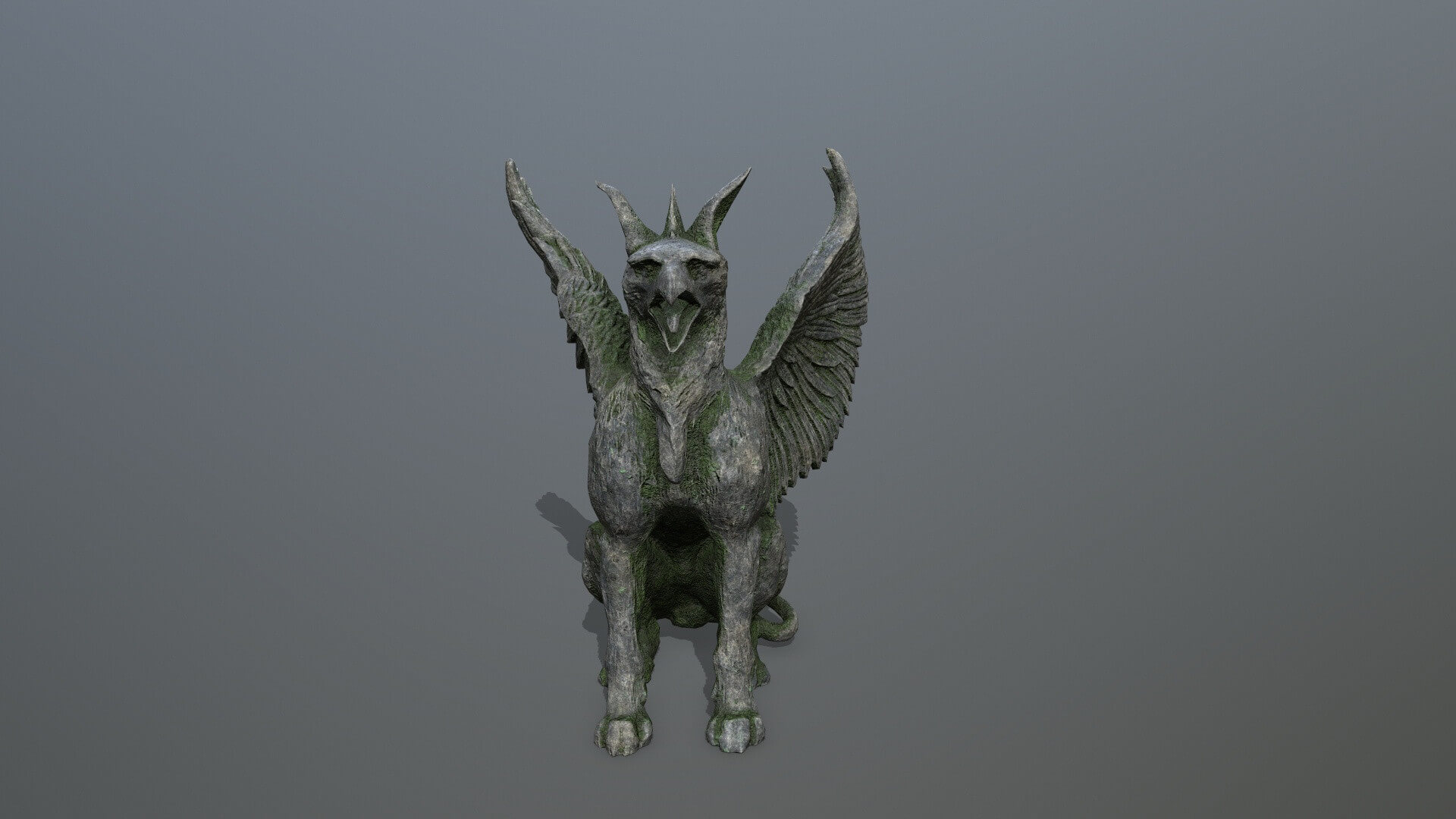 Statue Creature - 3D Model by icekazim
