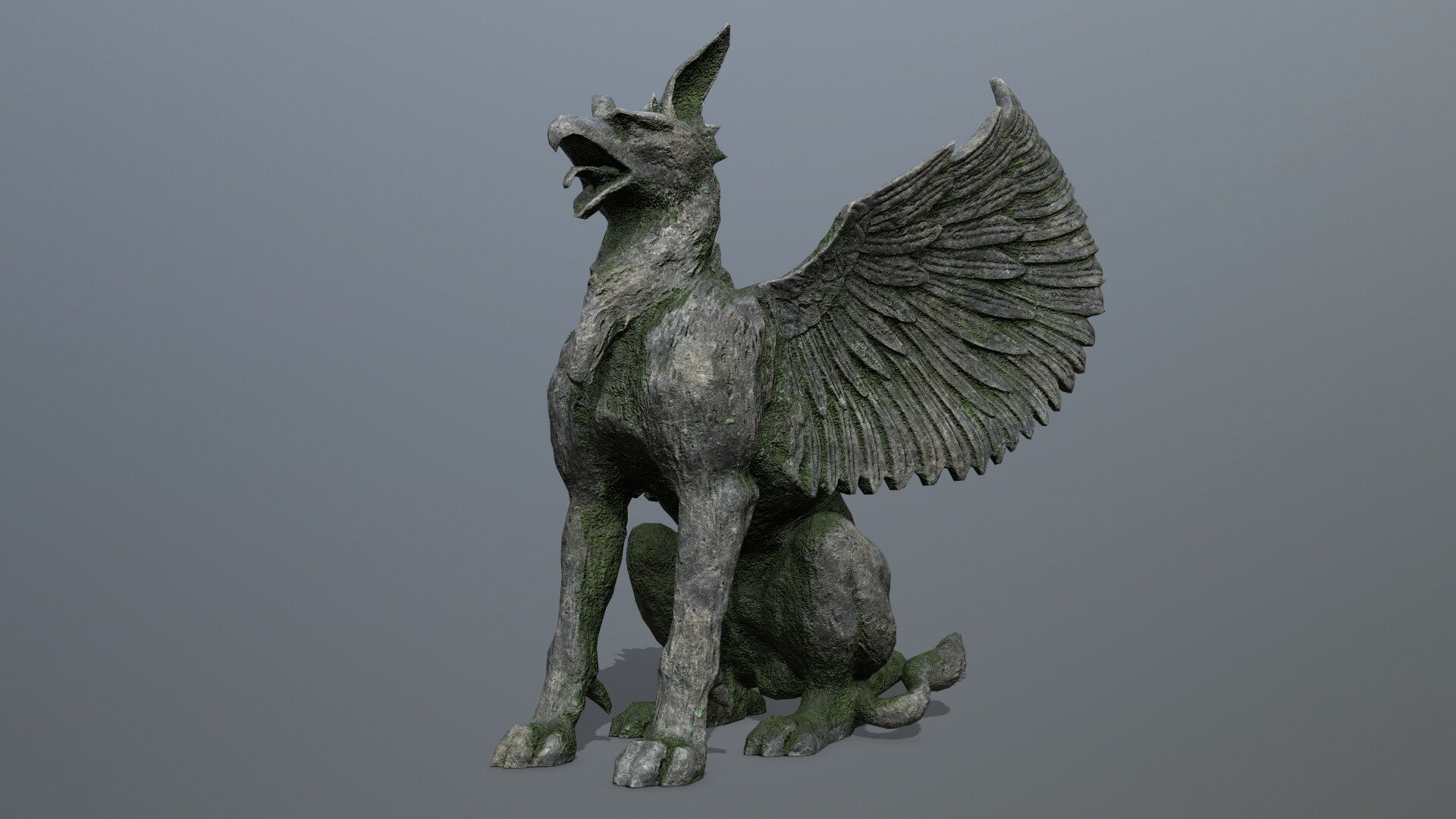 Statue Creature - 3D Model by icekazim
