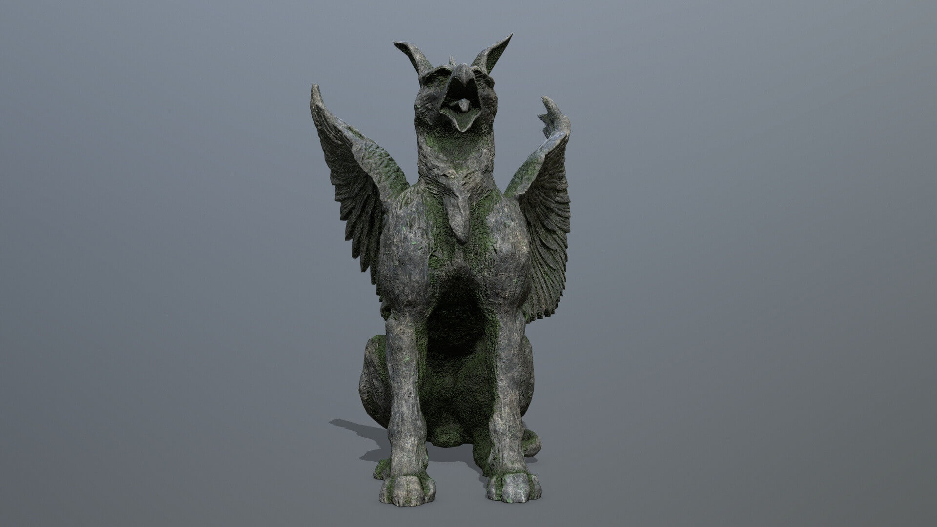 Statue Creature - 3D Model by icekazim