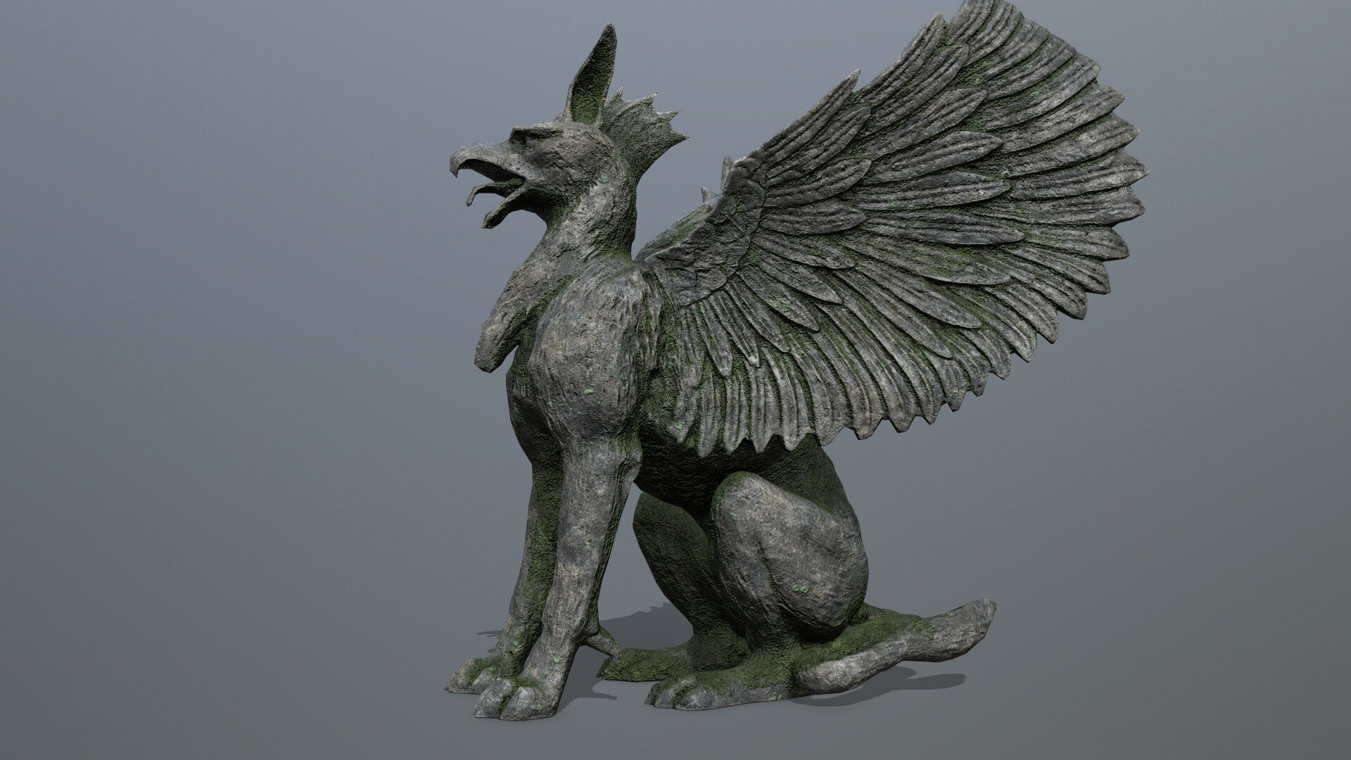 Statue Creature - 3D Model by icekazim