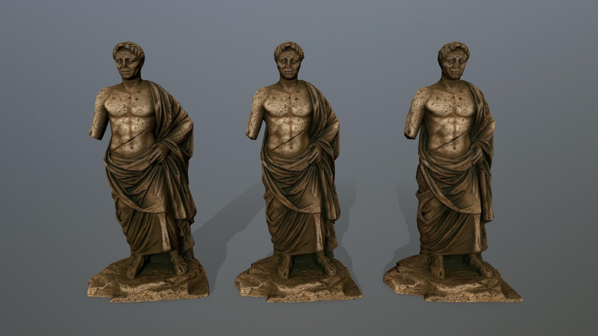 Statue - 3D Model by icekazim