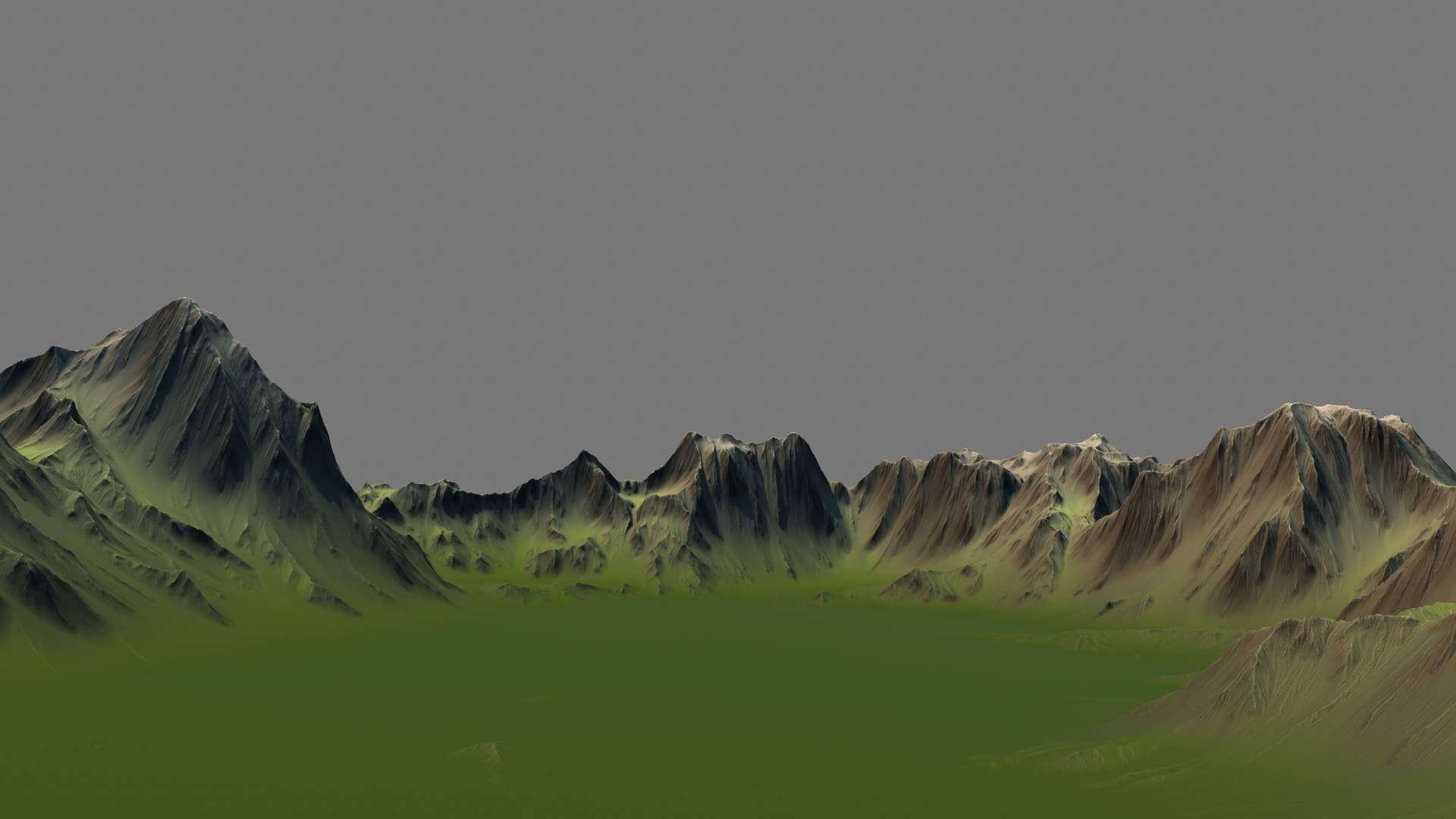 Terrain - 3D Model by icekazim