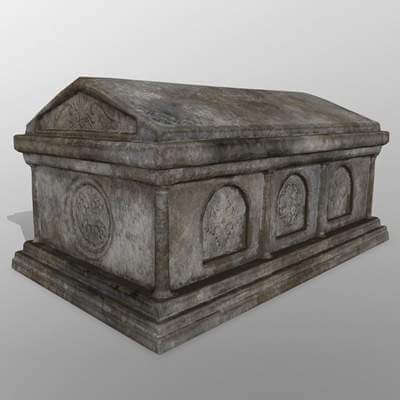 Tomb - 3D Model by icekazim