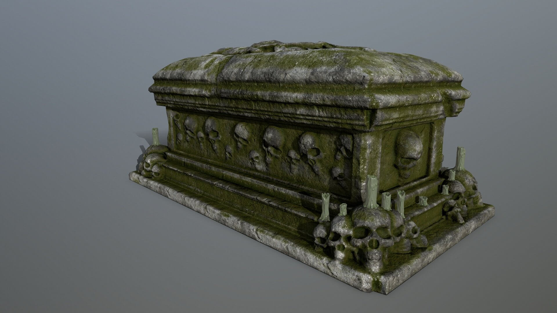 Tomb 1 - 3D Model by icekazim
