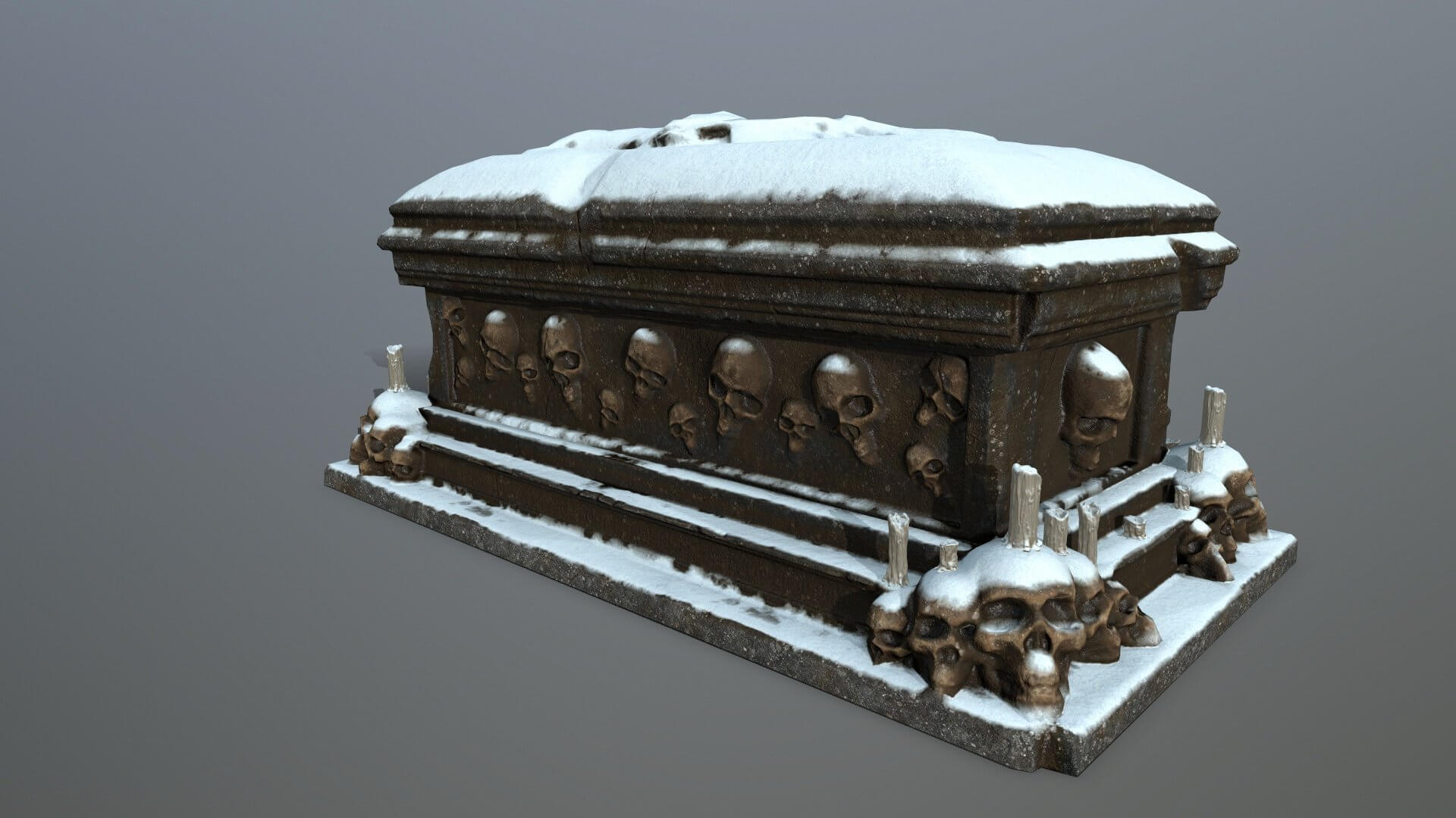 Tomb 1 - 3D Model by icekazim