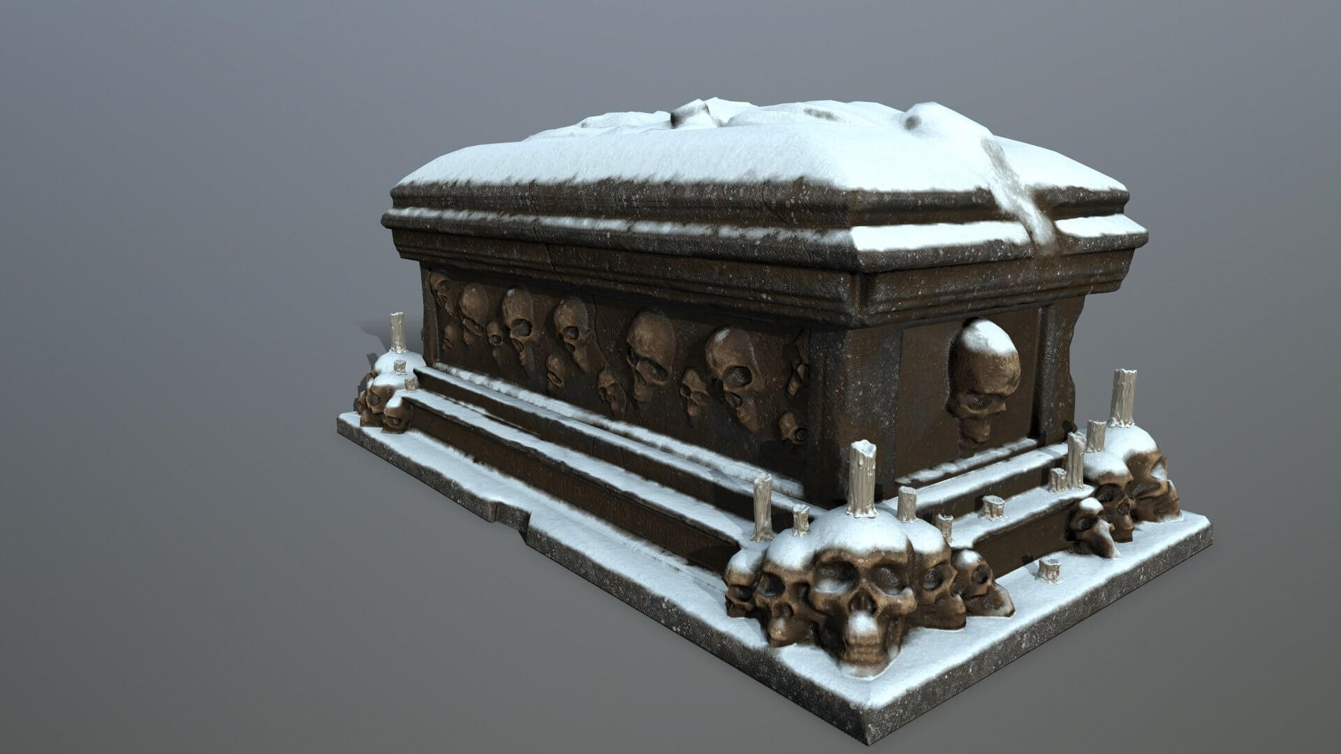 Tomb 1 - 3D Model by icekazim